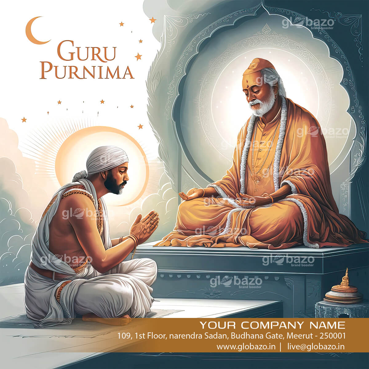 Happy Guru Purnima-02 – Globazo : Social Media Banners, Product Mockups Ready to Print designing ...
